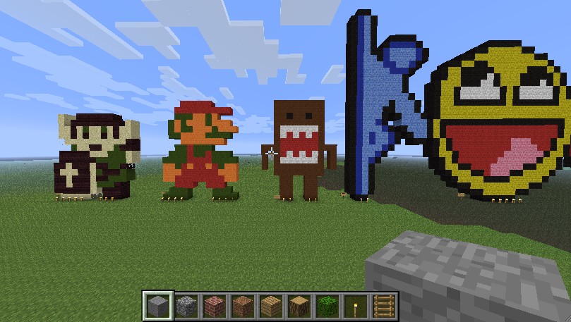 Cool Pixel Art Minecraft